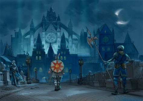 Irithyll By Barukurii Dark Souls Art Art Animation Art