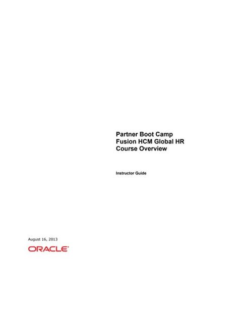 Oracle Fusion Implementation Stages And Deliverablespptx