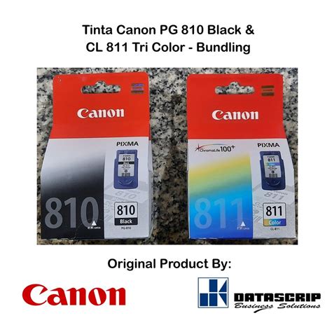 Jual Tinta Canon PG Black Tinta Canon CL Color Original Resmi Datascrip