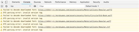 Failed To Decode Downloaded Font Ember Cli 371 Stack Overflow