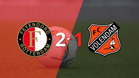 Feyenoord Logró Una Victoria De Local Por 2 A 1 Frente A Fc Volendam Infobae