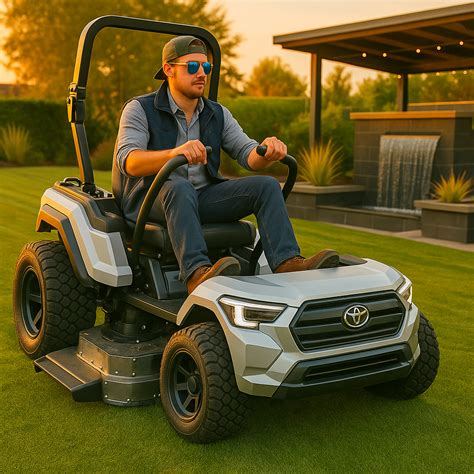 The Ultimate Duo: Why a Pickup Truck Lawn Mower Setup is a Game Changer ...