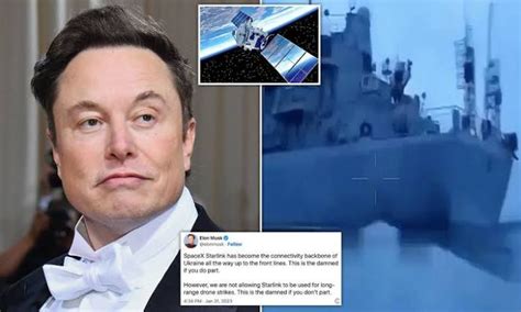 Elon Musk Accused Of Thwarting A Ukrainian Drone Strike After Refusing