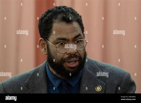 State Rep Rick Krajewski D Philadelphia Speaks During A News Conference In Philadelphia