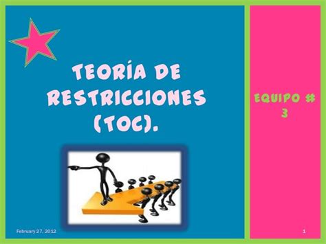 Teoría De Restricciones