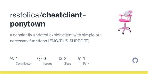 GitHub Rsstolica Cheatclient Ponytown A Constantly Updated Exploit