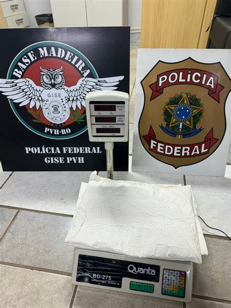 Pf Ro Realiza Novo Flagrante De Tráfico De Drogas No Aeroporto Da