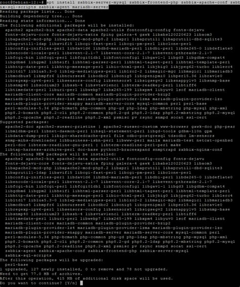 How To Install And Configure Zabbix Server On Debian 12 Shapehost