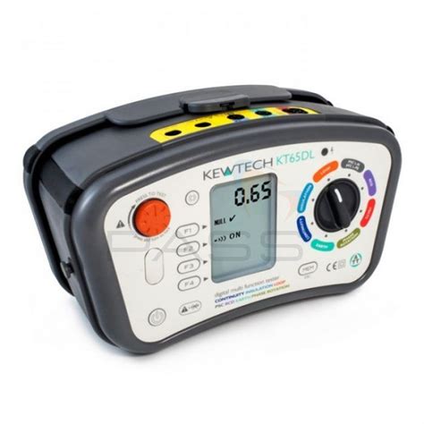 Kewtech Kt65 Digital 8 In 1 Multifunction Tester