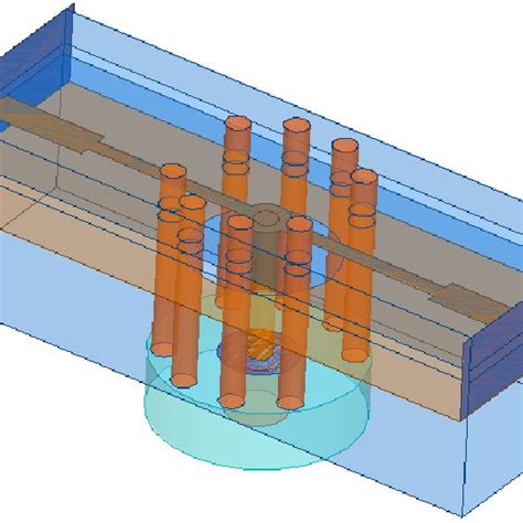simulation model of the microstrip coaxial transition download