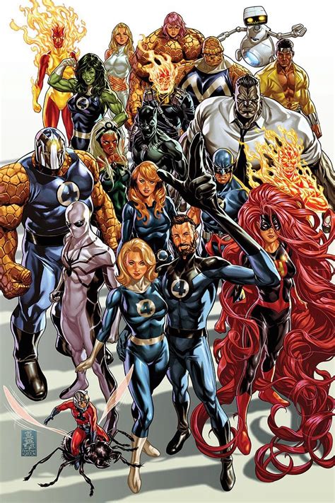 Wolverine Spider Man Sue Storm Hulk She Hulk And 11 More Marvel