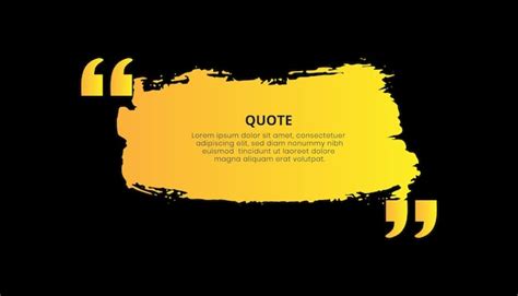 Premium Vector Quote Template Vector Quote
