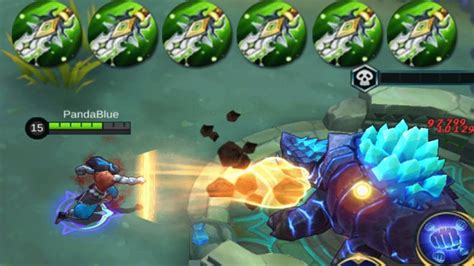 MAX DAMAGE BUILD BADANG ONE HIT MOBILE LEGENDS YouTube