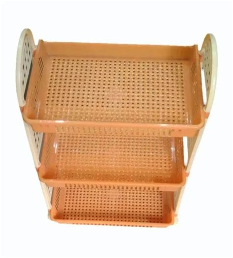 Rectangular Pvc Kitchen Storage Rack Size Dimensions Standard At Rs 200 In Madurai