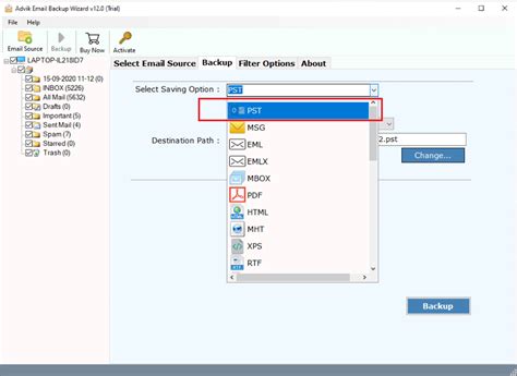 how to export hostinger emails to pst
