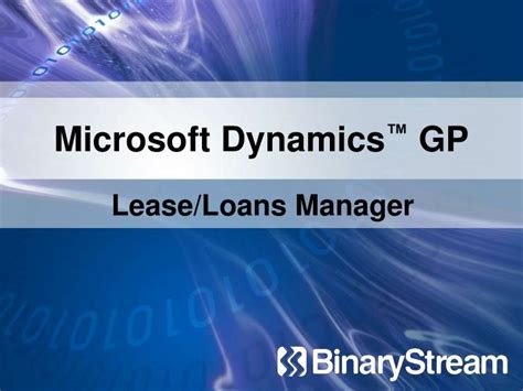 PPT Microsoft Dynamics GP PowerPoint Presentation Free Download ID 3538804