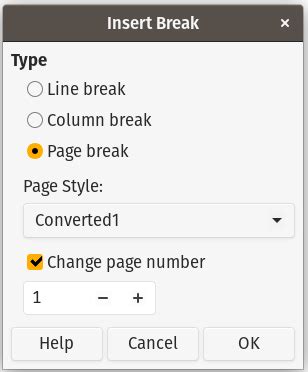 LibreOffice Manual Page Breaks Issue 700 Open Xml Templating