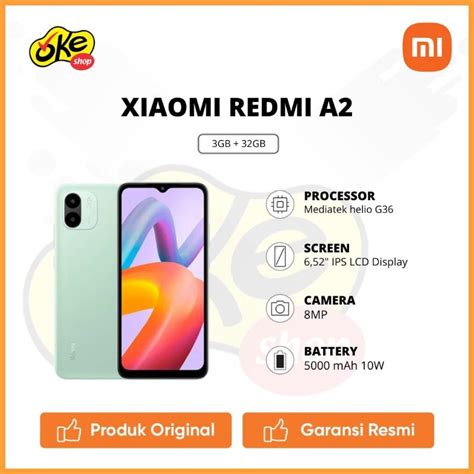 Jual Xiaomi Redmi A Gb Gb Shopee Indonesia