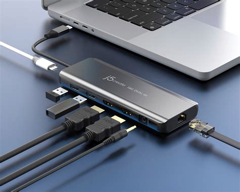 J5create Usb C Dual 4k Hdmi Mini Dock