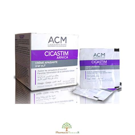 Acm Cicastim Arnica Sachet Livraison partout en Algérie Parapharmacie Tarzaali