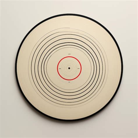 Premium Photo Minimalist Circular Design For Opera Record