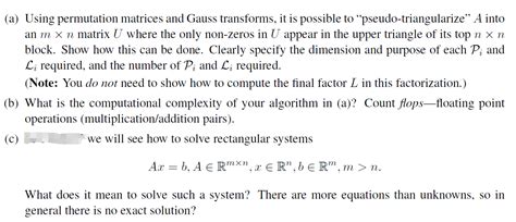Solved Consider The Rectangular Matrix A∈rm×nmn Ie Solved Consider The Rectangular Matrix A∈rm×nmn Ie