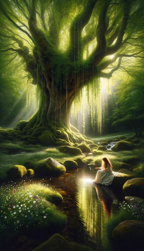 La Señora De Los Bosques En El Precipicio Las Hijas De
