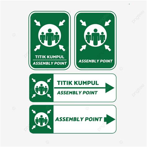 Assembly Point Vector Gathering Point Assembly Point Sign Emergency