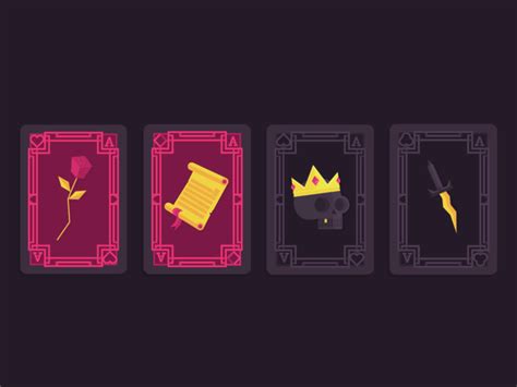 Shakespeare Themed Playing Cards Aces By Gurika On Dribbble