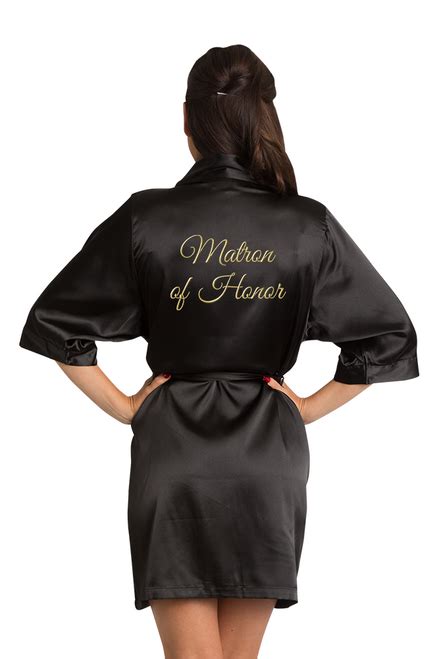 Personalized Embroidered Satin Robes Monogrammed Robes Zynotti
