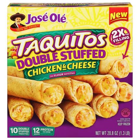 Jose Ole Taquitos Chicken And Cheese Double Stuffed Publix Super Markets