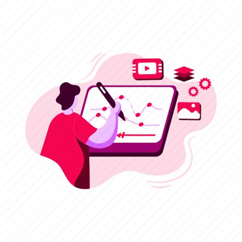 Keyframe Editing Edit Pencil Pen Writing Ruler Illustration