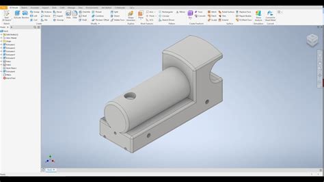 Autodesk Inventor Mini Train Project Train Body Youtube