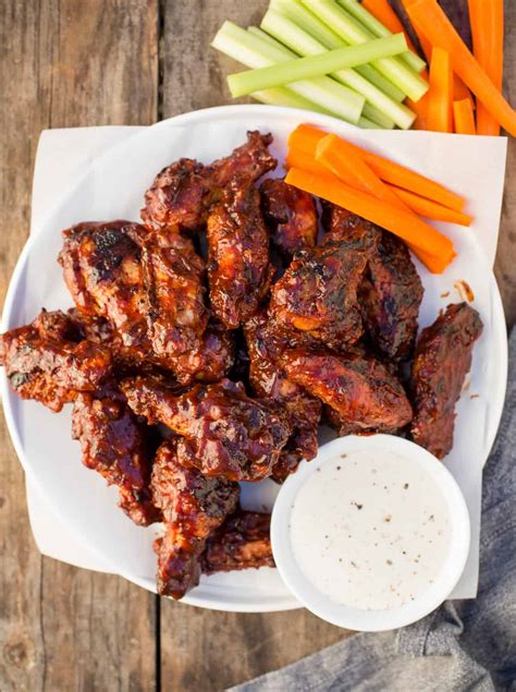 Grilled Chicken Wings With Crispy Skin Vindulge