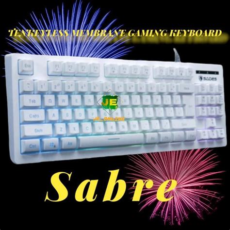 Jual Keyboard Gaming Sades Sabre Tkl Shopee Indonesia