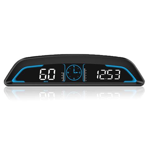 ACECAR Digital GPS Speedometer Head Up Display With Speed MPH KM Acceleration Time