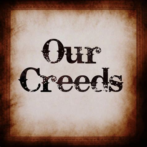 Why We Should Know The Creeds Calamity Greenleaf