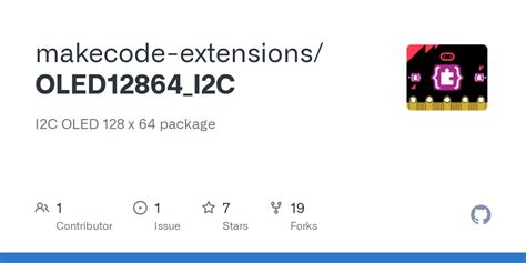Github Makecode Extensions Oled I C I C Oled X Package