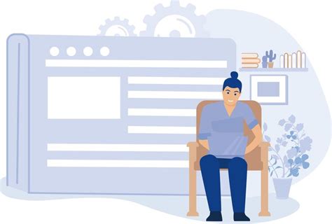 Premium Vector Web Development Conceptsingle Page Application Progressive Web Appflat Vector