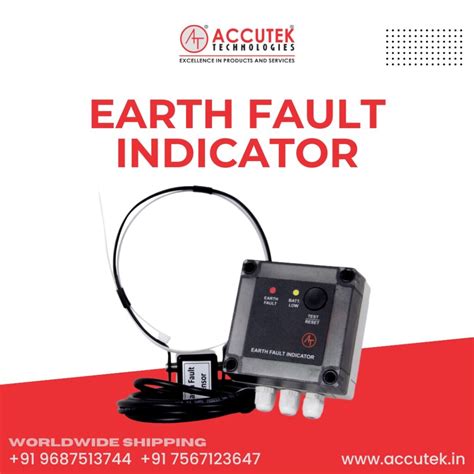 Accutek Efi Your Reliable Earth Fault Indicator For System Protection