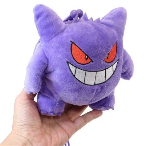 ぬいぐるみネックポーチ プラ がまぐち ポケモン ゲンガー ポケットモンスター エスケイジャパン ポシェット キャラクター Sans