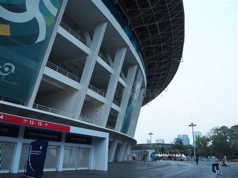 GBK Sports Complex in Senayan. Editorial Stock Image - Image of stadium, competition: 129005729