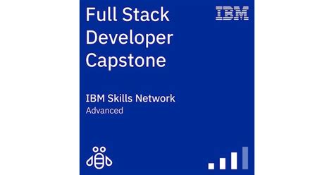 Full Stack Developer Capstone Was Issued By Ibm To Dhruv Kumar Dhruv