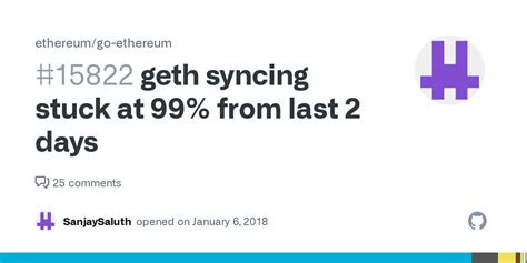 Geth Syncing Stuck At From Last Days Issue Ethereum Go Ethereum GitHub
