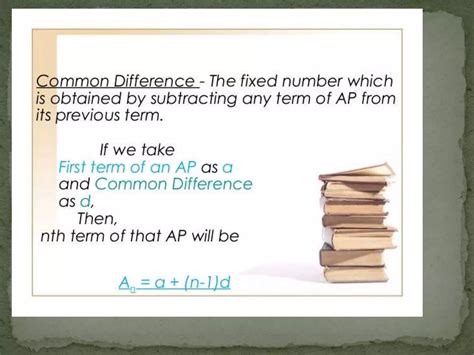 arithmetic progressions ppt