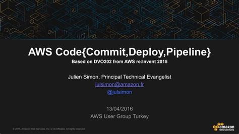 Aws Codecommit Codedeploy And Codepipeline Pdf Cloud Computing