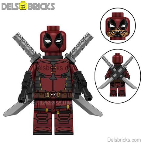 Deadpool 3 Lego Marvel Custom Minifigures New Silicon Power Store Us