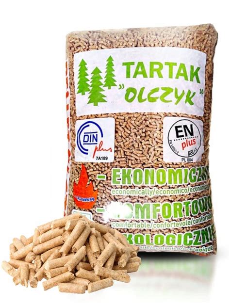 Pellet Drzewny Olczyk Pelet Certyfikowany Kg Mm ERLI Pl