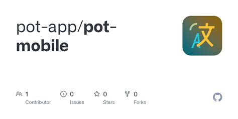 GitHub Pot App Pot Mobile