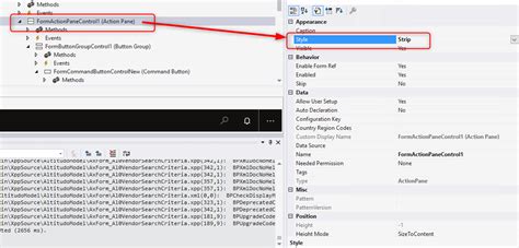 Ax D365fo Make Buttons Visible In A Form Actionpane Ax Dynamics